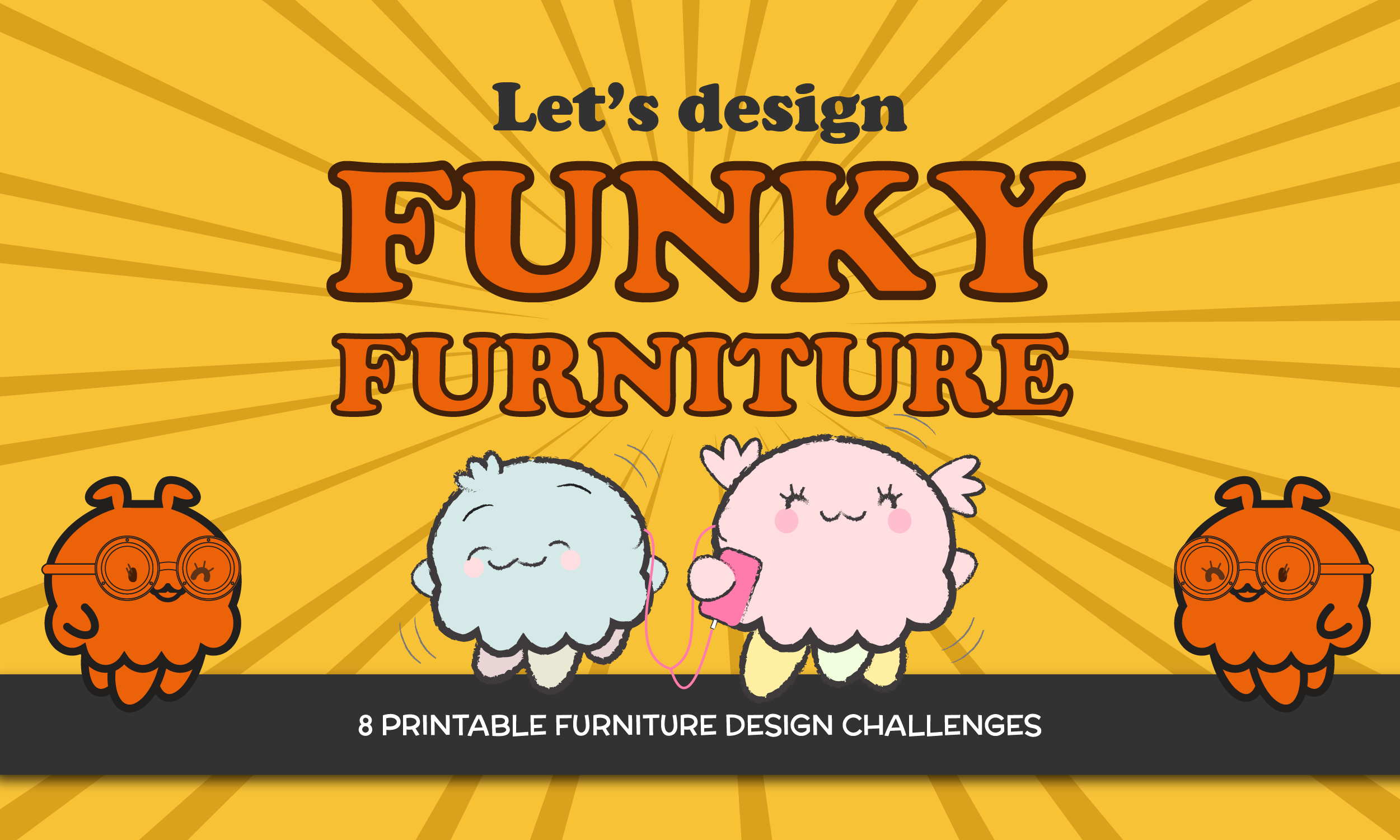Design Funky Furniture: Creative Printable Worksheets for Kids
