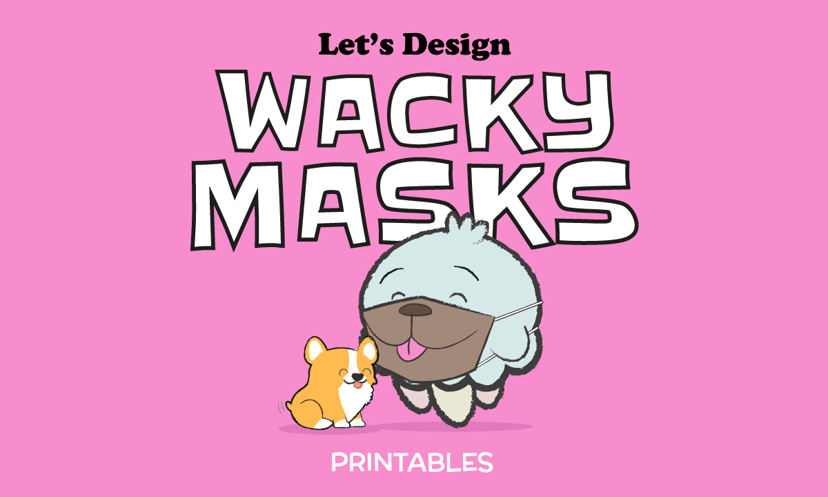 Design Wacky Face Masks: Creative Printable Worksheets for Kids