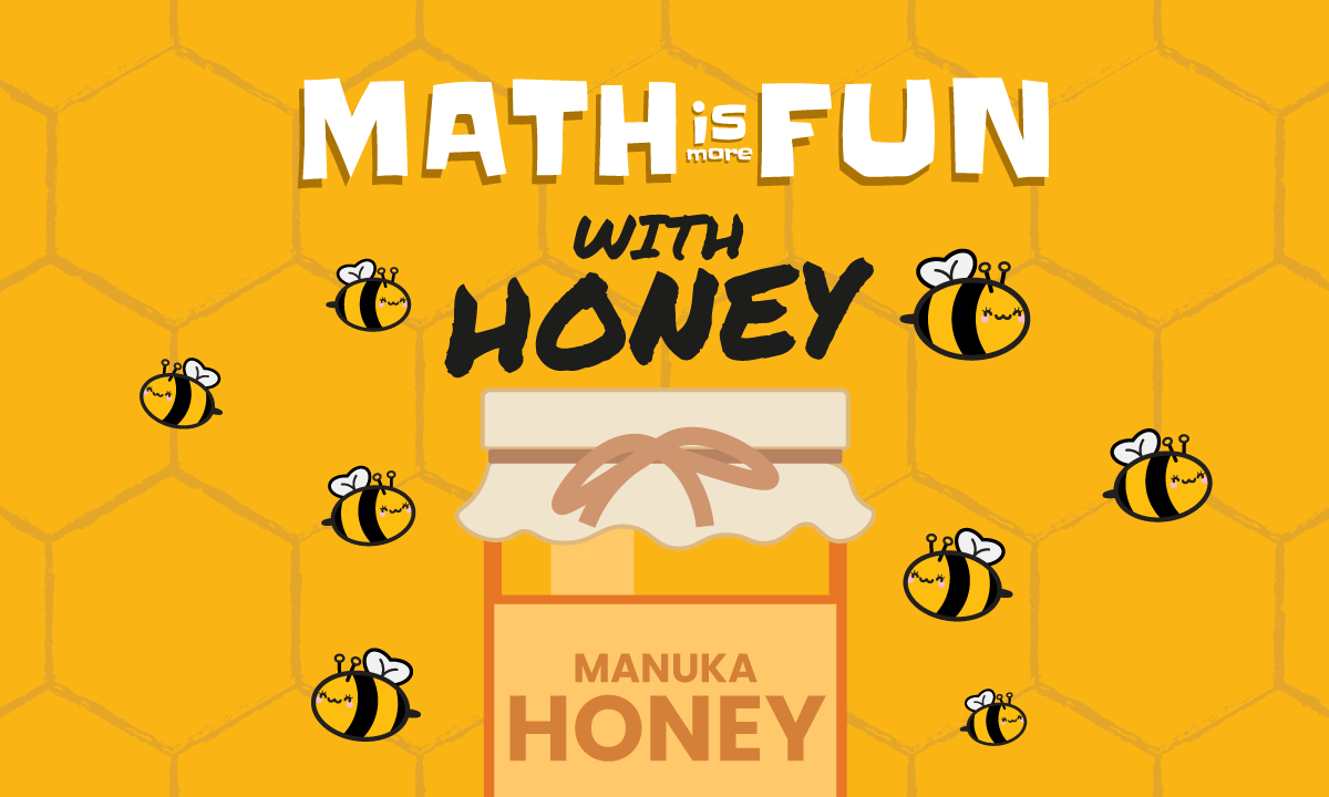 Math is More Fun with Honey: Creative Printable Math Worksheets for Kids