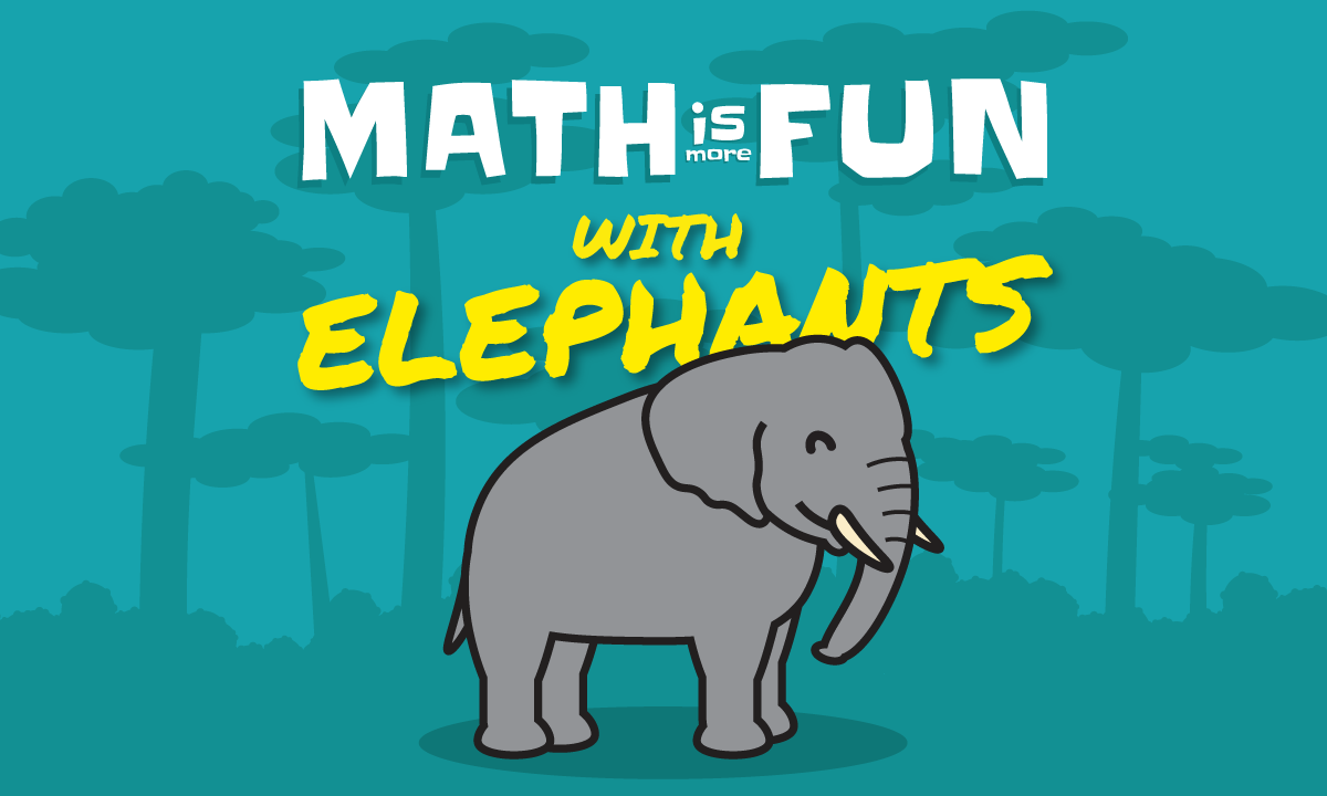 Math is More Fun with Elephants: Creative Printable Math Worksheets for ...