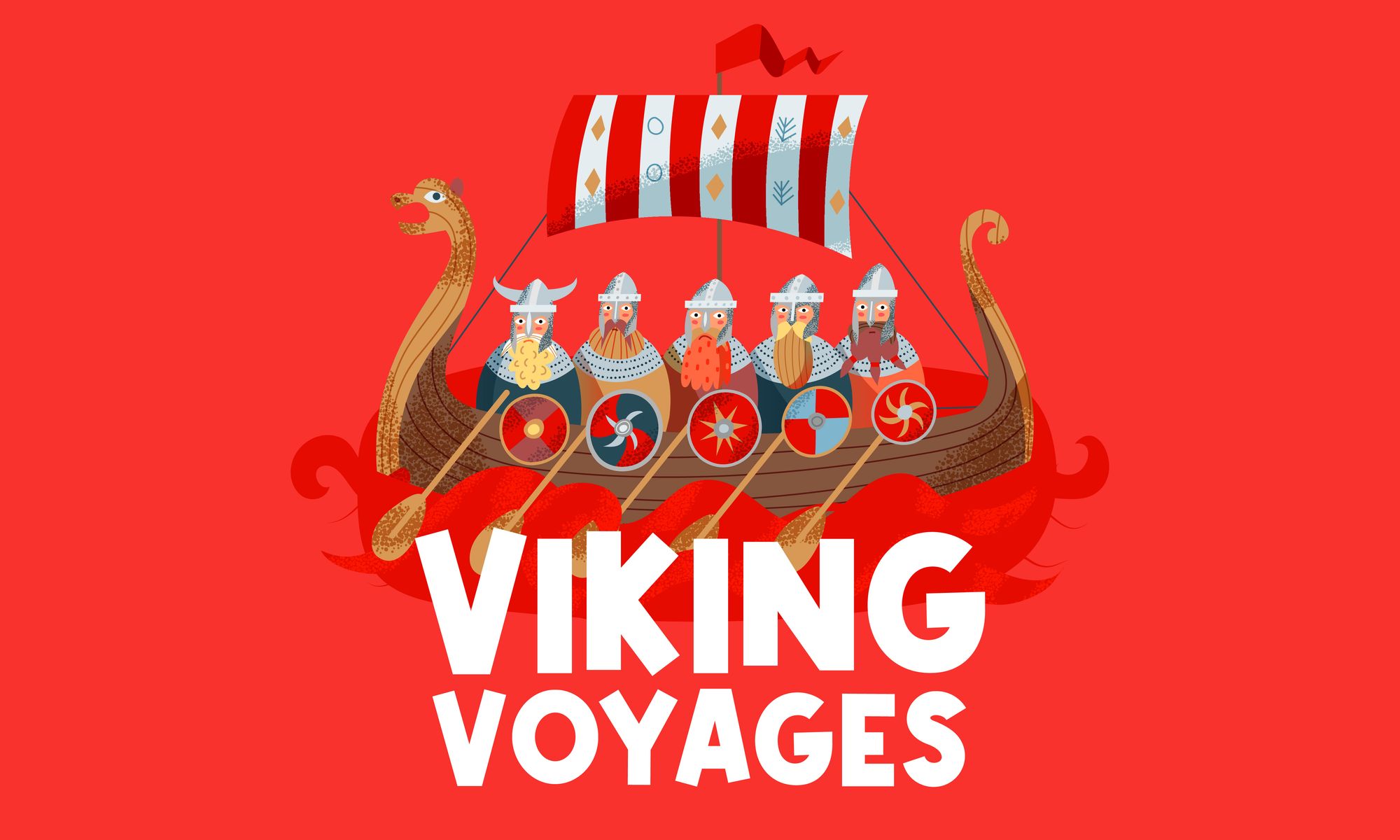 Viking Voyages Across the Sea: Creative Printable Activity for Elementary Kids