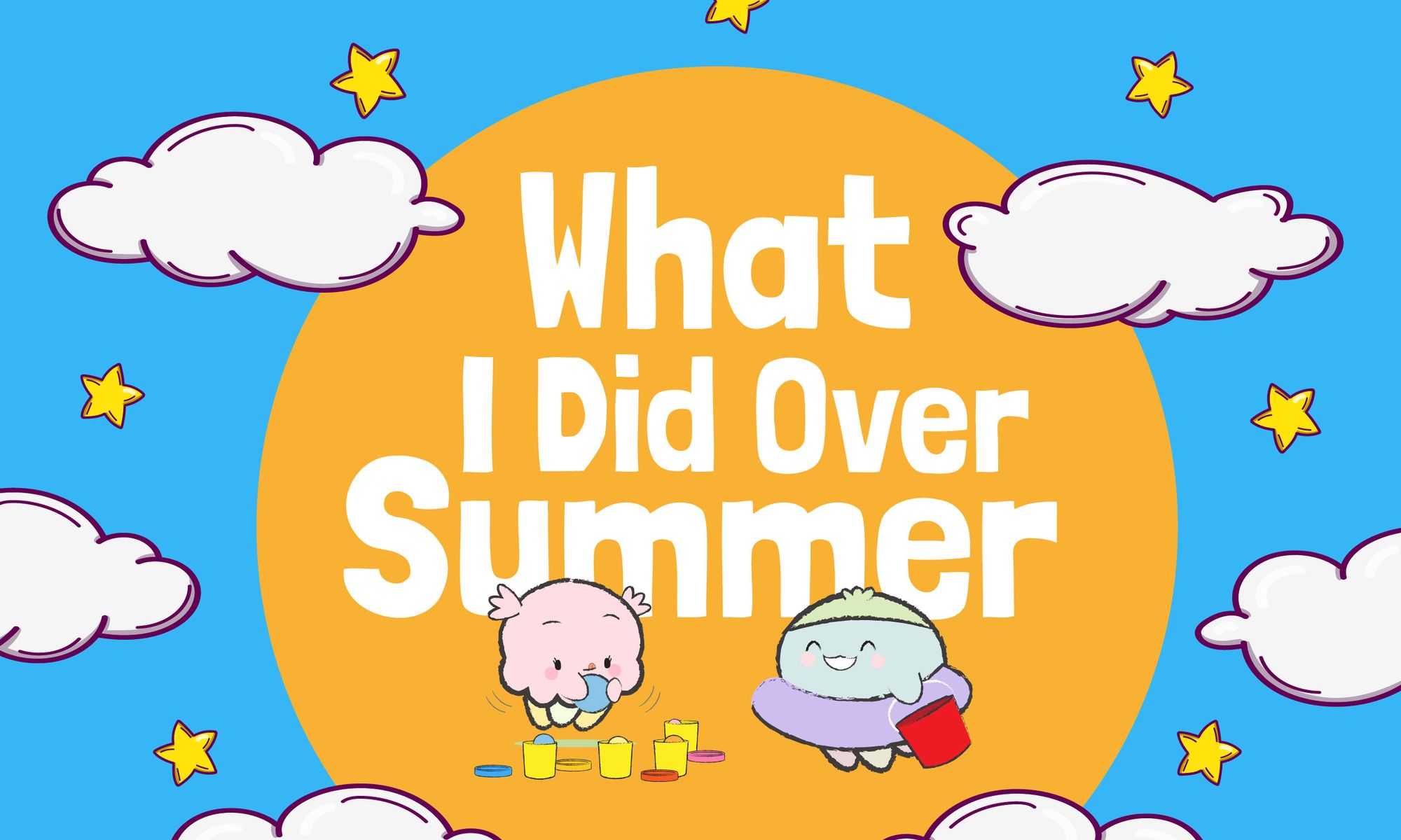 What I Did Over Summer: Creative Back to School Printable Activity for ...