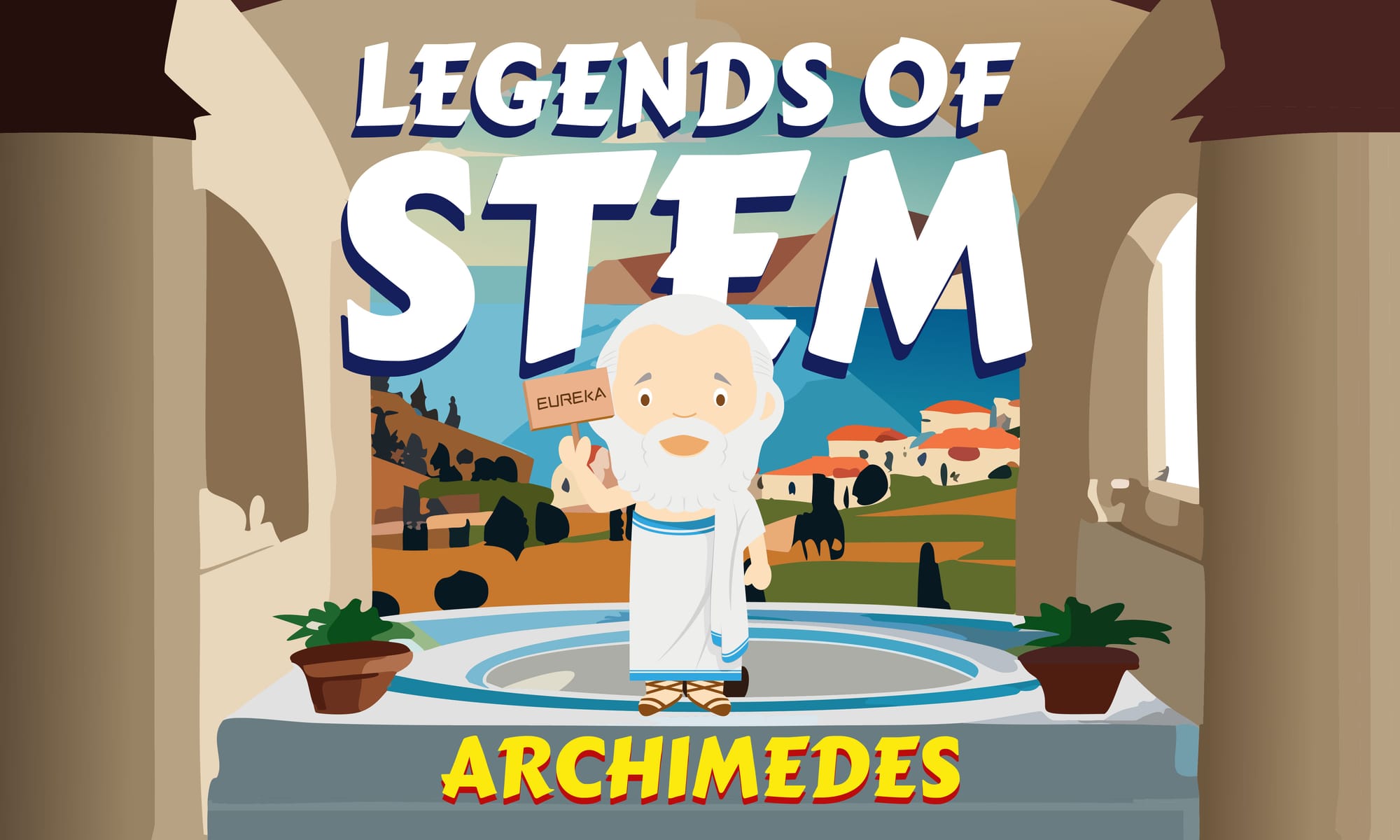 Creative Legends of STEM: Archimedes - Printable Elementary STEM Activity