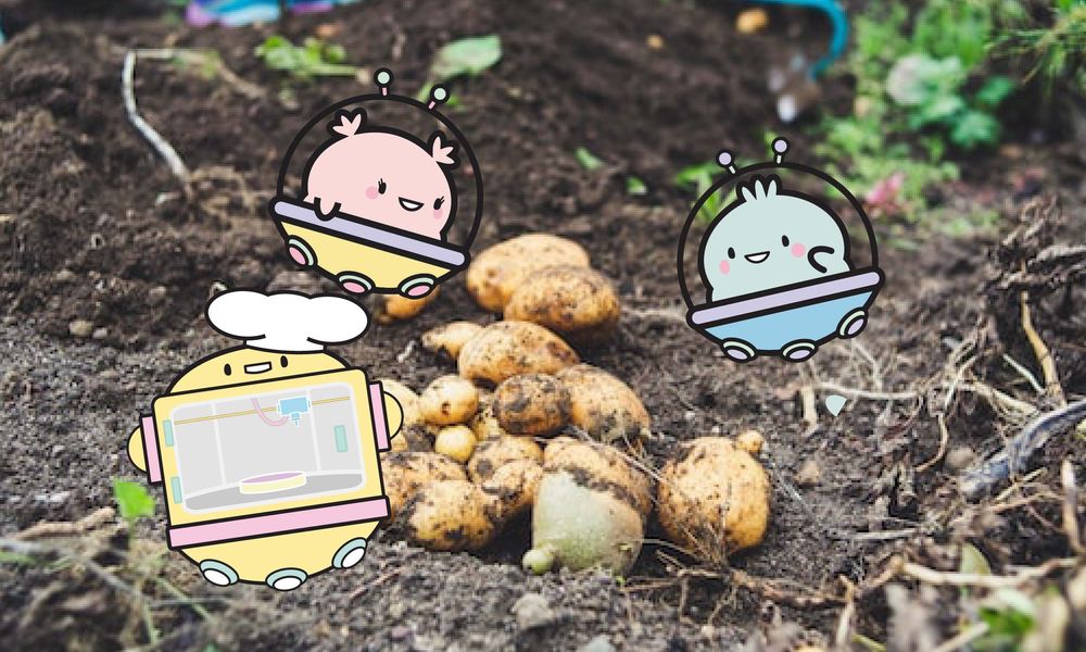The Great Potato Adventure: Creative Learning Printable Sheet for Kids