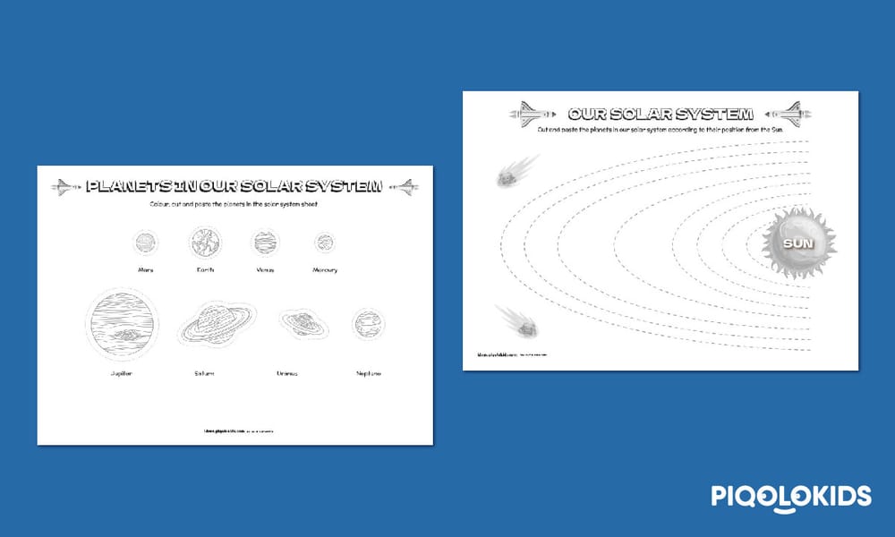 Exploring Our Solar System: A Cut-and-Paste Adventure - Creative Printable