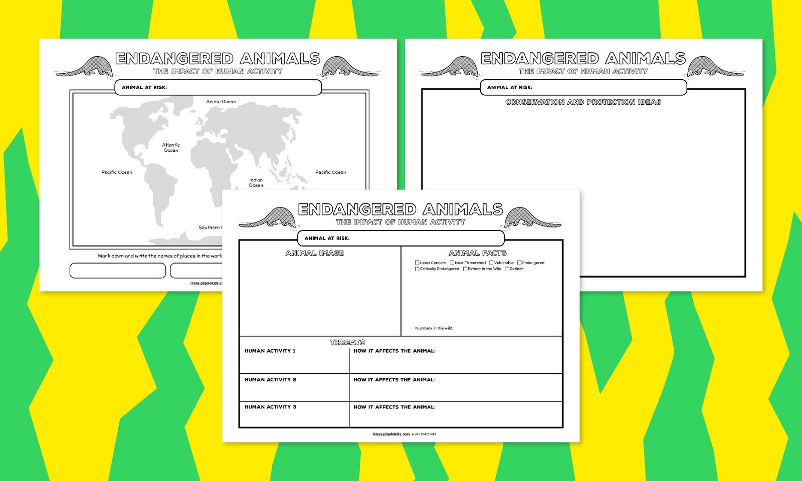 Endangered Animals and Human Impact: An Elementary Teacher's Lesson Guide