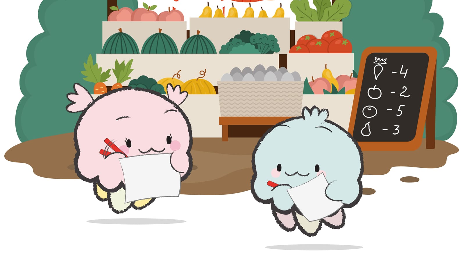 Math is More Fun: With Root Vegetables - Creative Math Printable Activity