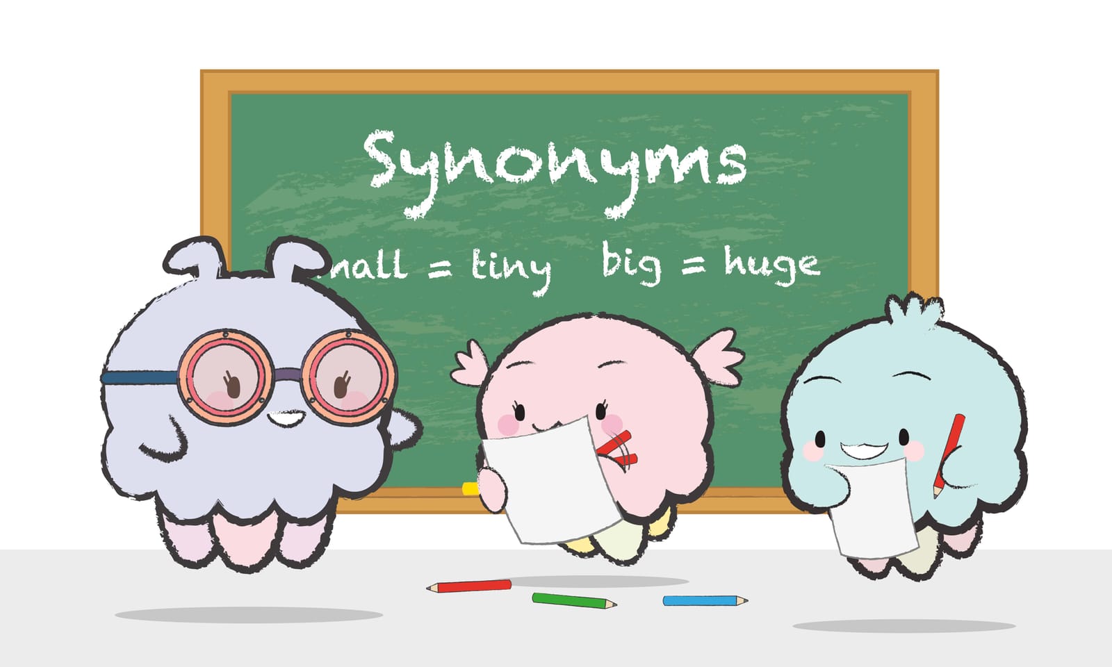 Synonym Champion Game: Printable Creative Word Game Activity for Kids