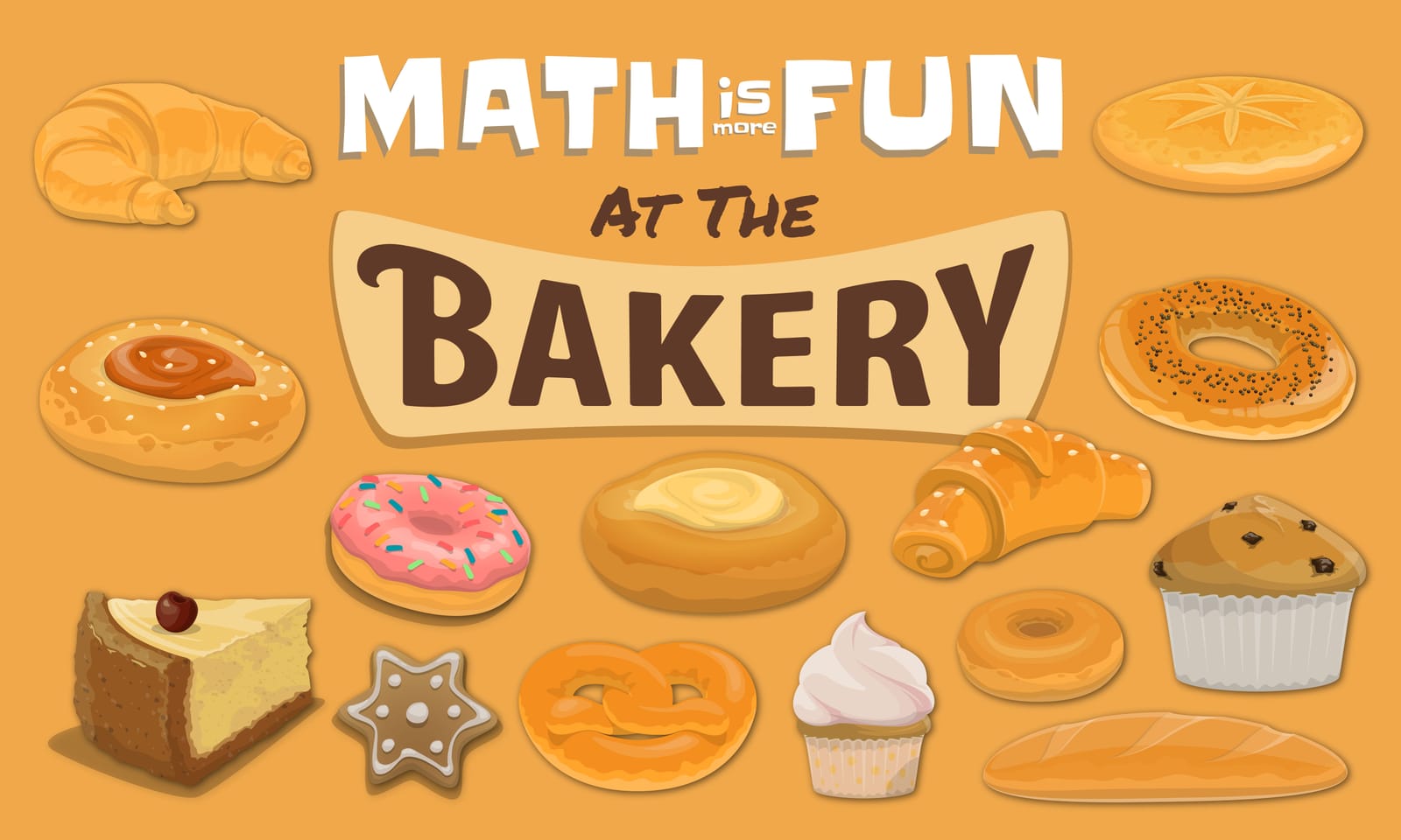 Math is More Fun: At the Bakery - Creative Printable Math Activities ...
