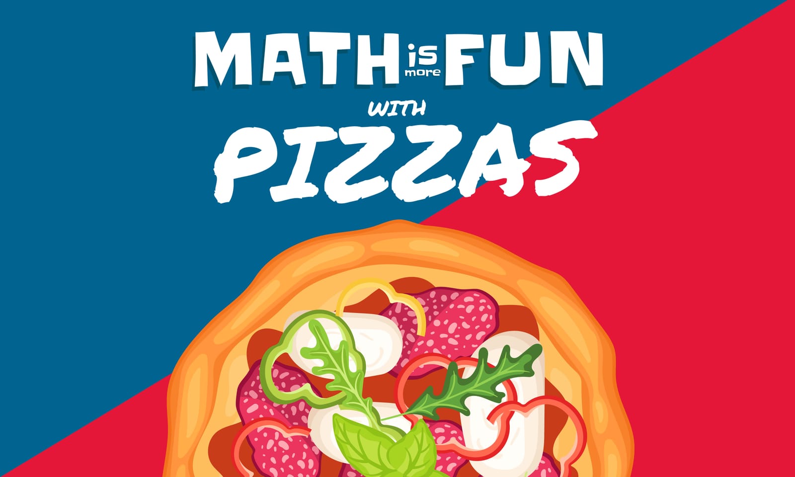 Math is More Fun With Pizzas: Printable Elementary Math Fractions Activity