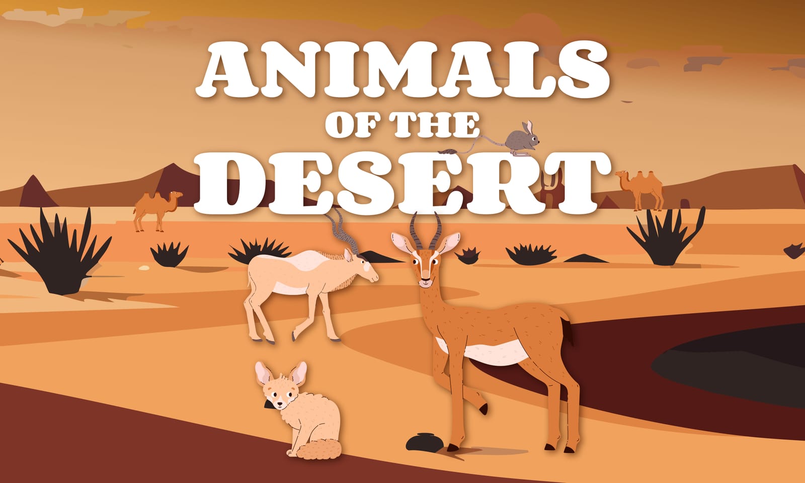 Animal Adaptations: Desert Animals - Creative STEM Geography Printable ...