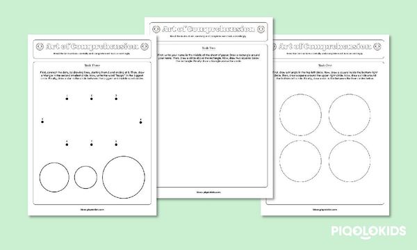 Get Better at Reading Instructions: Creative Printable Worksheets for Kids
