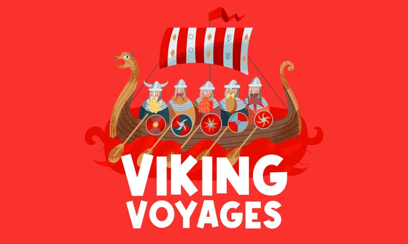 Viking Voyages Across the Sea: Creative Printable Activity for ...